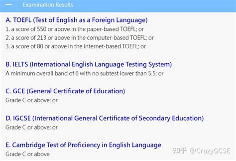 不仅有ucl，英国这些top院校都接受igcse Esl成绩代替雅思！！ 知乎