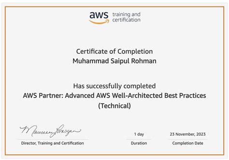muhammad saipul rohman on linkedin aws wellarchitected