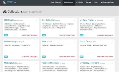 Wpcore Plugin Manager Wordpress Plugin