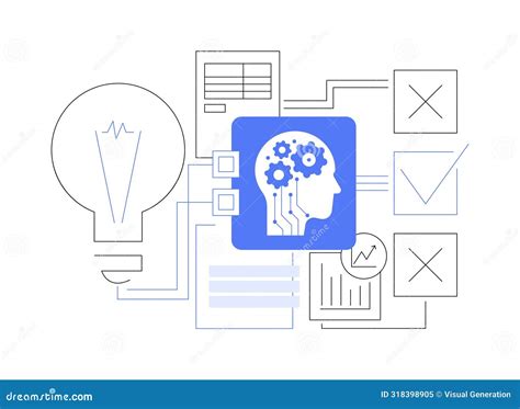 Ai Enhanced Hypothesis Testing Abstract Concept Vector Illustration Stock Vector Illustration