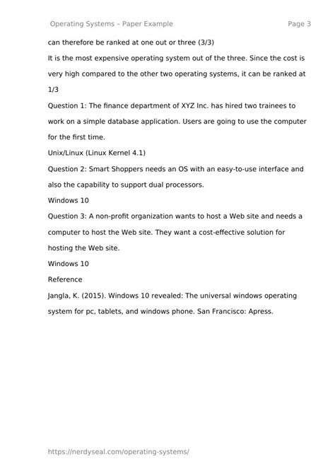 Operating Systems Words NerdySeal
