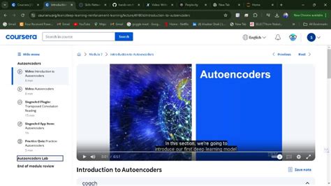 Khadeer Shaik On Linkedin Edx Coursera Machinelearning Deeplearning Autoencoders Ai