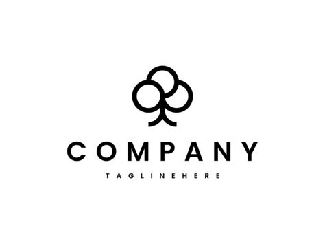 Premium Vector Minimal Abstract Tree Logo Design