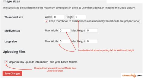How To Change Default Media Image Upload Location In WordPress Crunchify