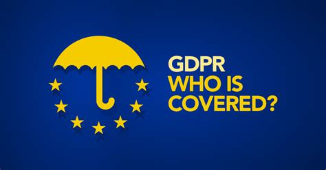 Gdpr Who Is Covered Innovative Driven
