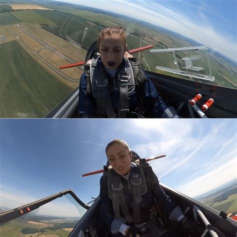 Pilots Camera Captures Harrowing Footage Of Canopy Opening In Mid