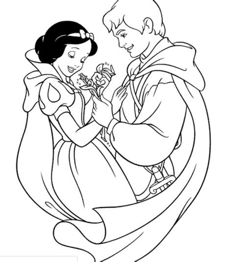 عکس نقاشی سفید برفی