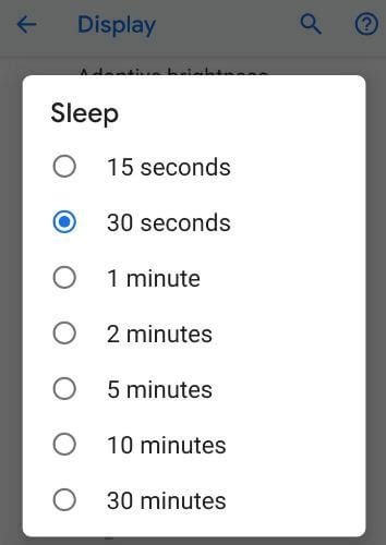 How To Change Screen Timeout Time Pixel And Pixel XL