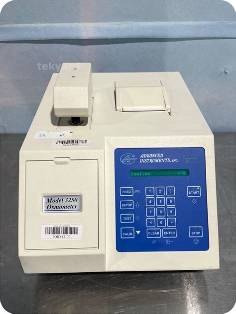 Tekyard Llc 349263 Advanced Instruments 3250 Osmometer
