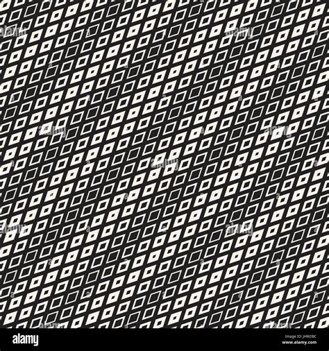 Repeating Geometric Rectangle Tiles Stylish Monochrome Lattice Vector Seamless Pattern Stock