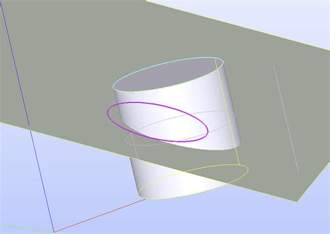 projection of cylinder edges does not work salome project