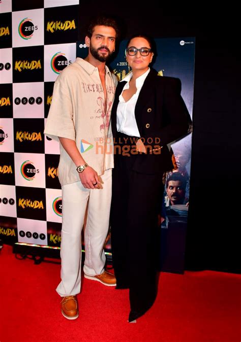 Photos Sonakshi Sinha Zaheer Iqbal Sharvari Wagh Riteish Deshmukh And Others Grace The