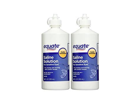 Equate Contact Lens Saline Solution For Sensitive Eyes 12 Fl Oz