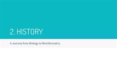 Introduction To Bioinformatics 1pptx