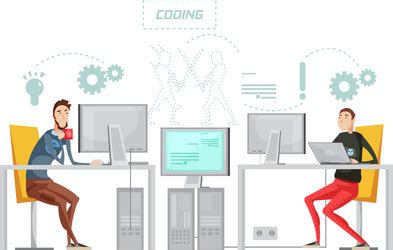 Agile Development Software Methodology Scrum Vector Image