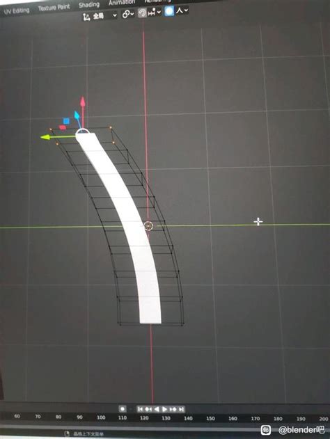 各位我要做一个弯曲的圆柱体【blender吧】 百度贴吧