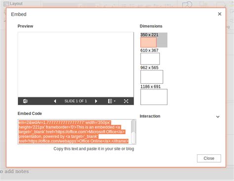 Embedded Powerpoint Presentation In Your Website