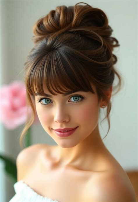 30 Edgy Updo Hairstyles With Bangs For A Bold Look In 2025 Blonde