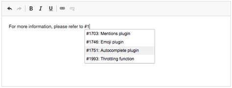 Ckeditor 4 Consider The Autocomplete Plugin Introduced In 410 For