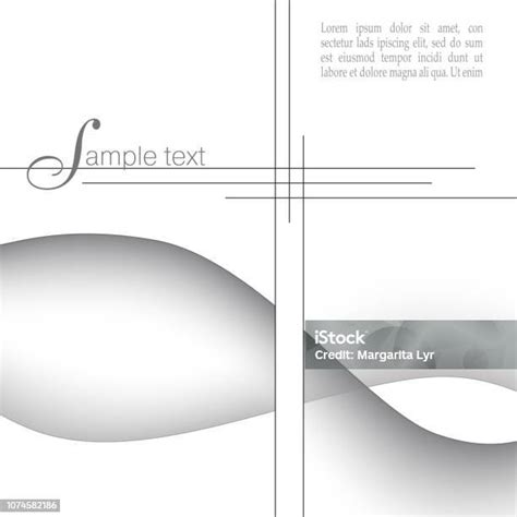 회색 물결 무늬와 단색 레이아웃입니다 표지 책 팜플렛 잡지 카탈로그 포스터 전단지 전단지 프레 젠 테이 션 Infographic 웹 페이지에 대 한 추상 템플릿 최소한의