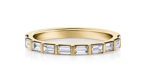 Custom Baguette Wedding Bands Timeless And Contemporary