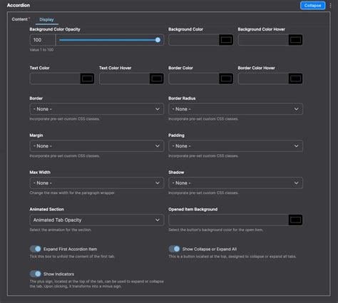 Paragraph Bundle Accordion Example Solo