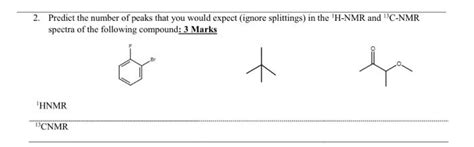 Solved Predict The Number Of Peaks That You Would Expect Chegg Com
