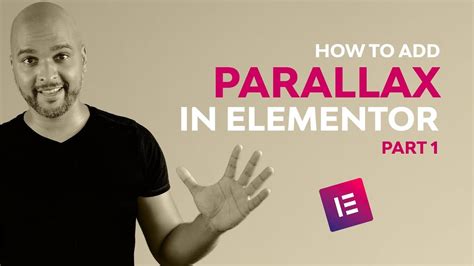 how to add parallax effect in elementor part 1 youtube