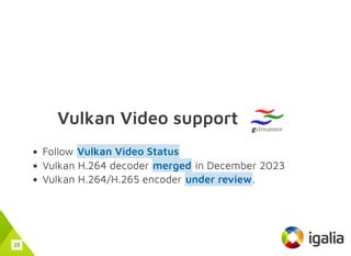 Implementing A Vulkan Video Encoder From Mesa To Gstreamer Pdf