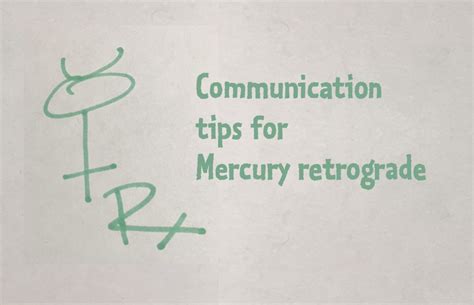 Outfoxing Mercury In Retrograde The Word Factory