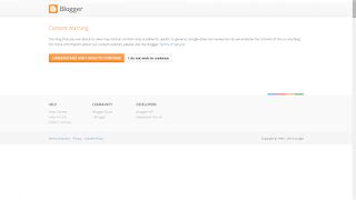 Check The Adult Content Setting For Your Blog
