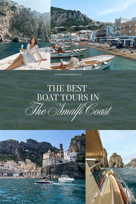 The Best Boat Tours In The Amalfi Coast
