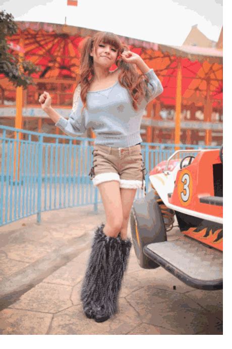 Asian Car Show Korean Car Show Girl Japanese Automotive Car On The Week