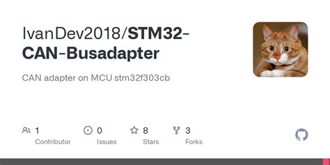 GitHub IvanDev2018 STM32 CAN Busadapter CAN Adapter On MCU Stm32f303cb