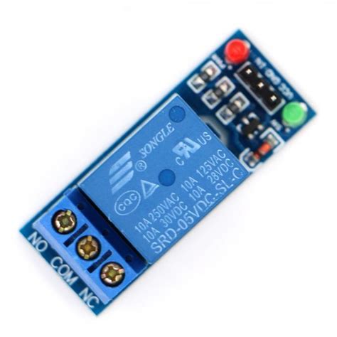 Модуль реле 5В 10А високого рівня High Level купити в Києві та Україні