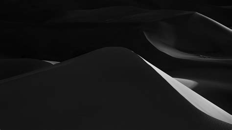 Desert Dunes Black And White 4k Uhd Wallpaper For Ultrahd Desktop And