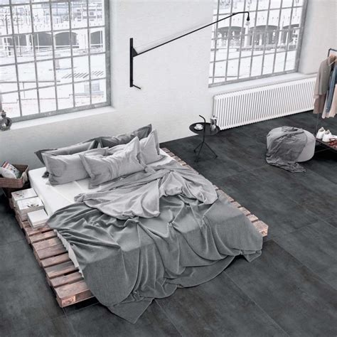Dado Ceramica Tile Smot Antracite Natural Rectified 30x60