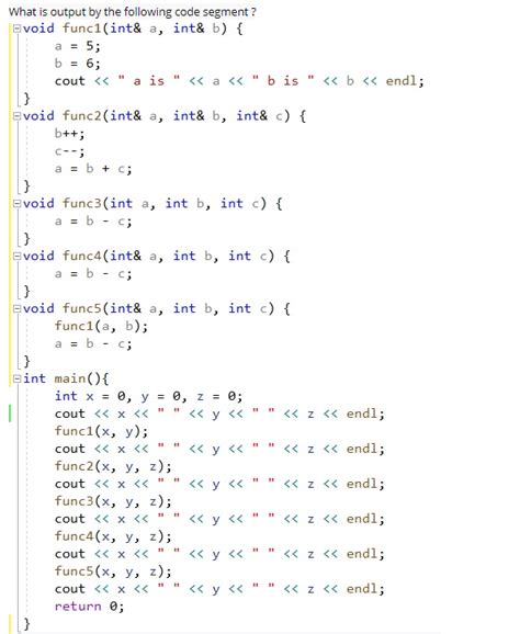 Solved 11 11 What Is Output By The Following Code Segment