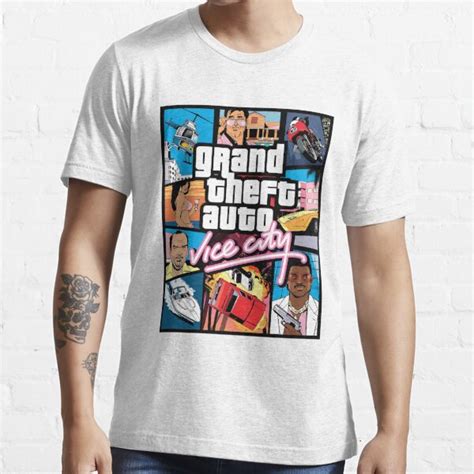 Grand Theft Auto Vice City Shirt Vice City Game Shirt Essential T