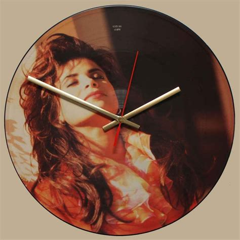 Paula Abdul Rush Rush Vinyl Clocks