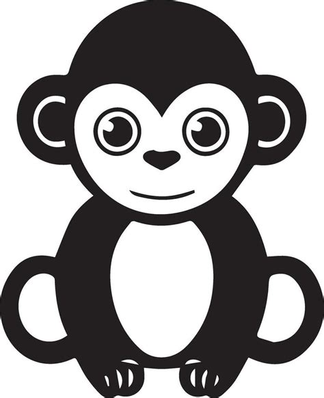 Monkey Vector Icons And Graphics Vector Art At Vecteezy