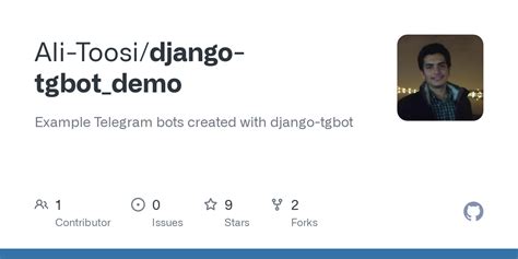 GitHub Ali Toosi Django Tgbot Demo Example Telegram Bots Created With Django Tgbot