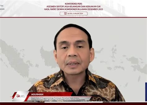 Ojk Catat Piutang Pembiayaan Sentuh Rp467 39 Triliun Per November 2023
