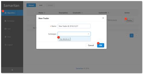 Github Miaolz123samaritan An Algorithmic Trading Framework For Digital Currency