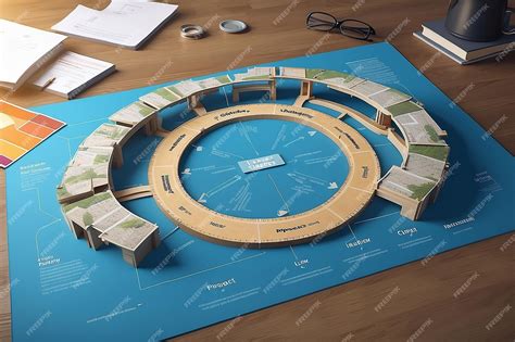 Concept Of Project Closure Project Managment Life Cycle 3d Vector Illustration Premium Ai
