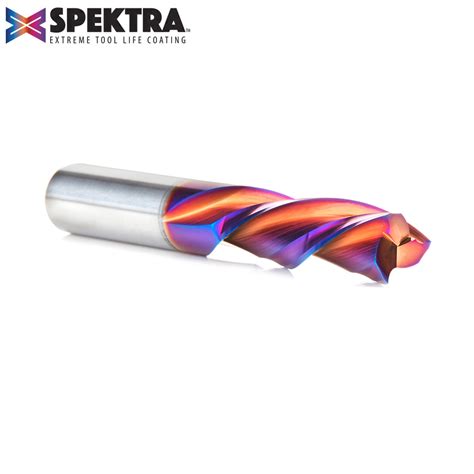 46216 K Solid Carbide Spektra™ Extreme Tool Life Coated Spiral Plunge 1