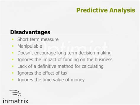 PPT Predictive Analysis PowerPoint Presentation Free Download ID 4809542