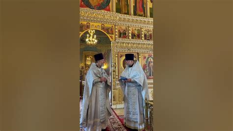 Поздравительное слово настоятелю храму Великая Суббота Прот Алексей Потокин Youtube