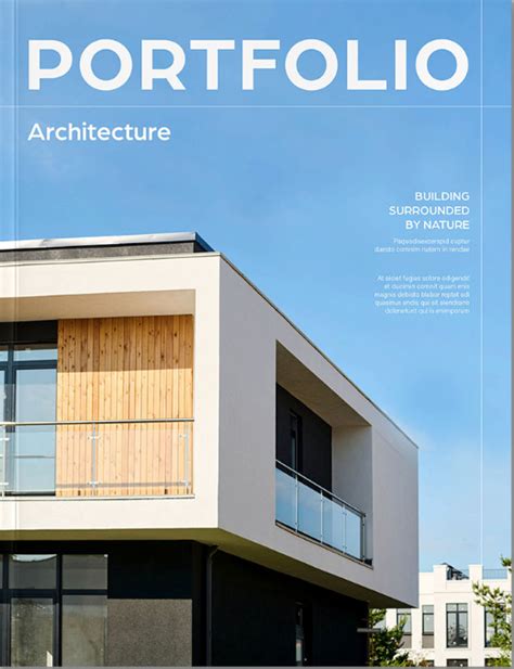 10가지 무료 건축 포트폴리오 템플릿 Psd 인디자인 Ppt 형식 무료 다운로드 Fliphtml5