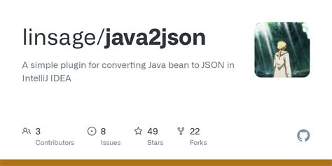 Github Linsagejava2json A Simple Plugin For Converting Java Bean To